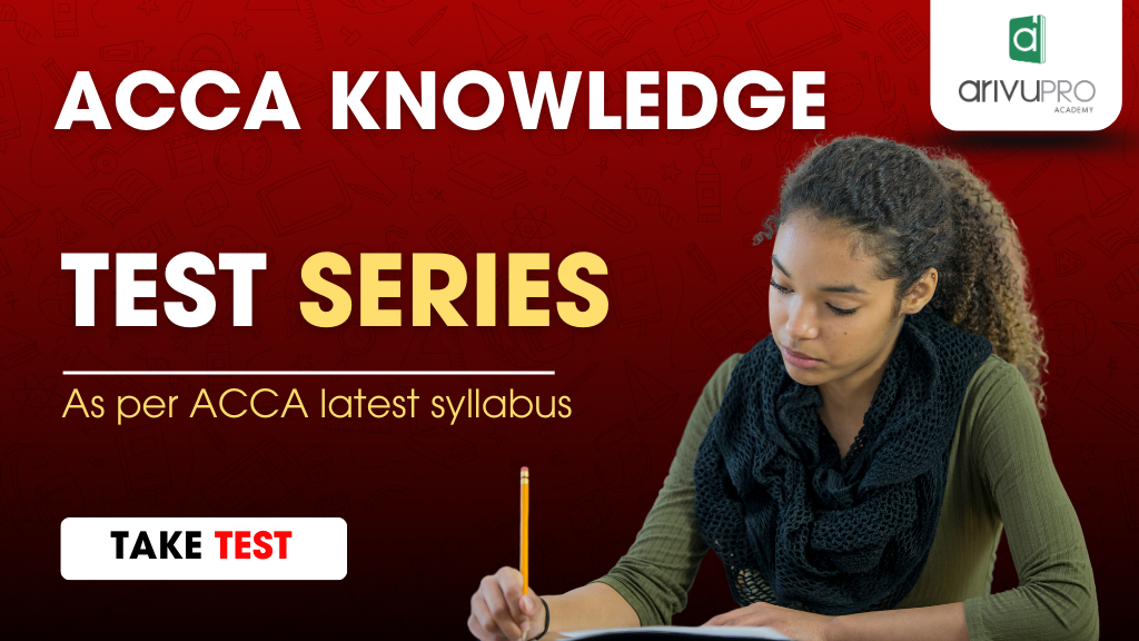 ACCA Knowledge Level Test Series- Mock Tests by ArivuPro